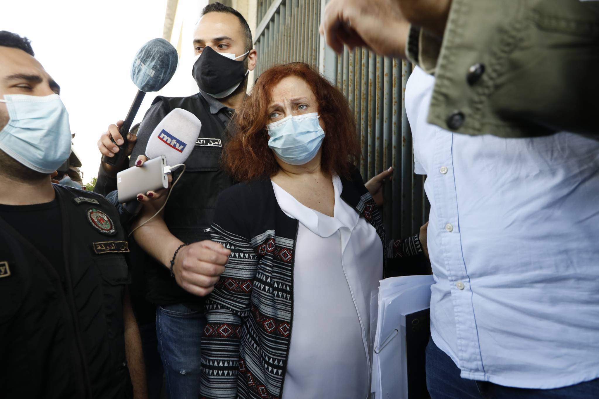 Ghada Aoun has secured servers and documents enabling her to press on ...