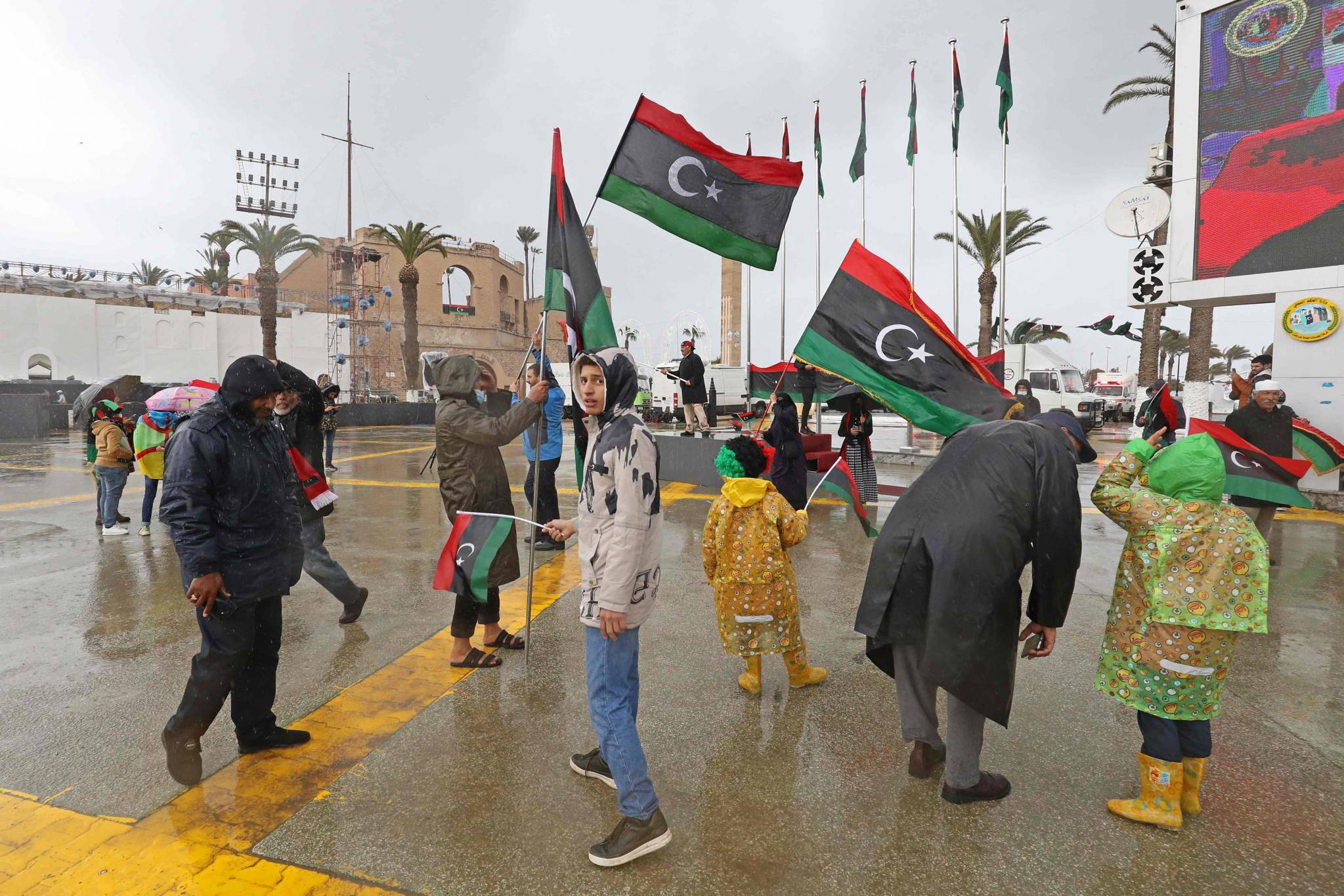 La Libye Marque Le 11e Anniversaire De La Révolte Contre Kadhafi L