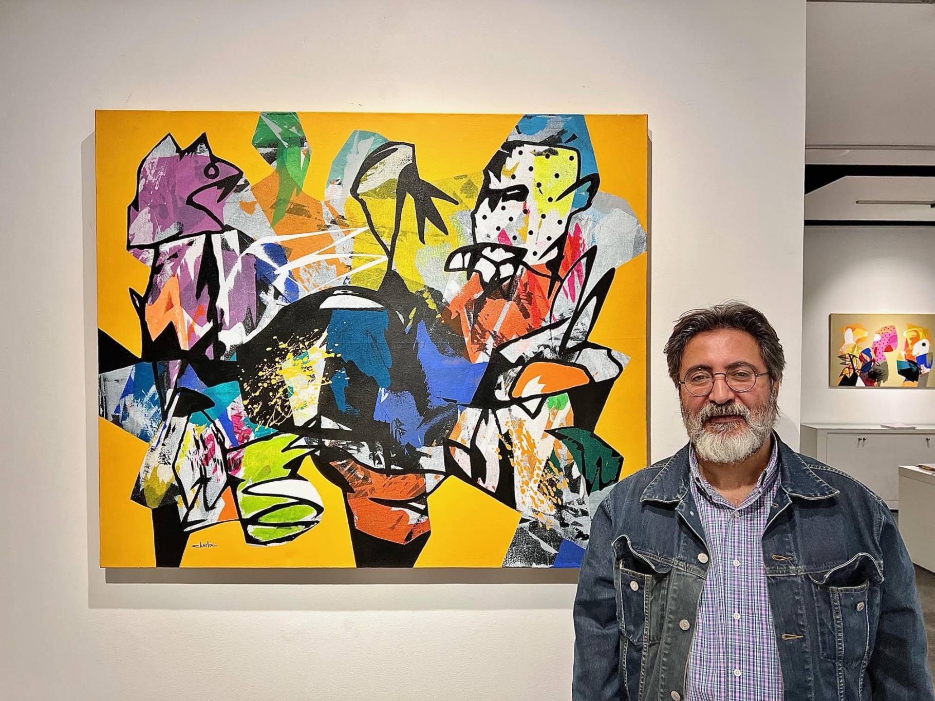 Charles Khoury, couleurs claquantes pour humains déshumanisés - L ...