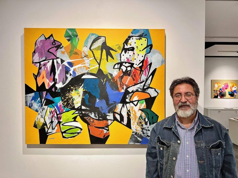 Charles Khoury, couleurs claquantes pour humains déshumanisés - L ...