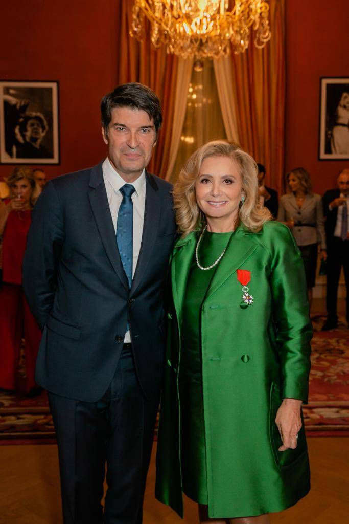 Randa Ghassan Ghandour, Libanaise de Tripoli, décorée par le président ...