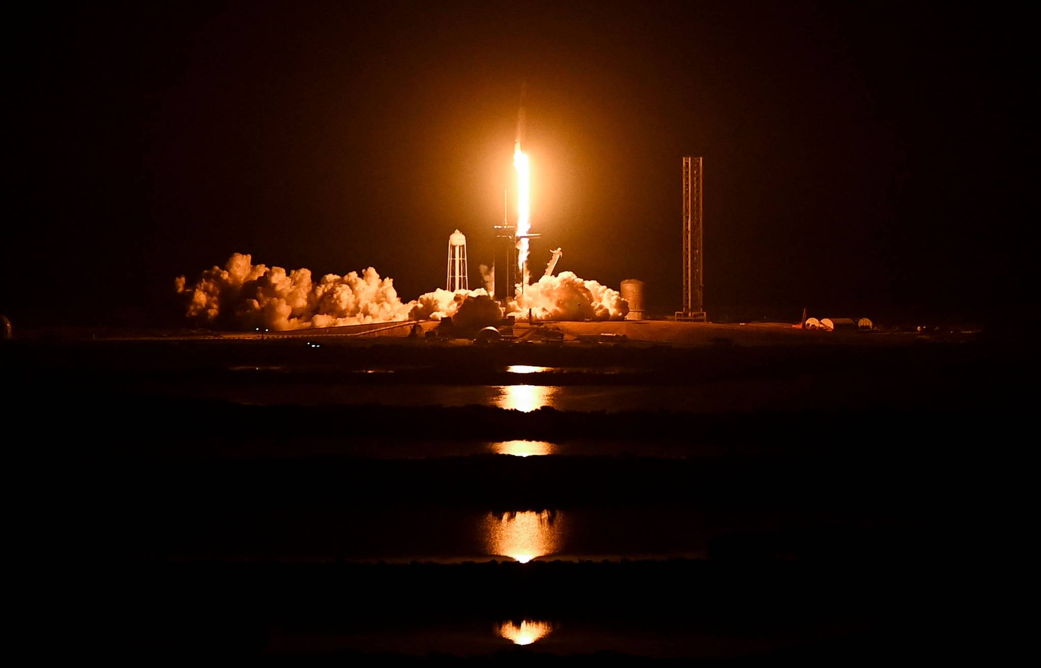 Décollage d'une fusée de SpaceX vers l'ISS - L'Orient-Le Jour