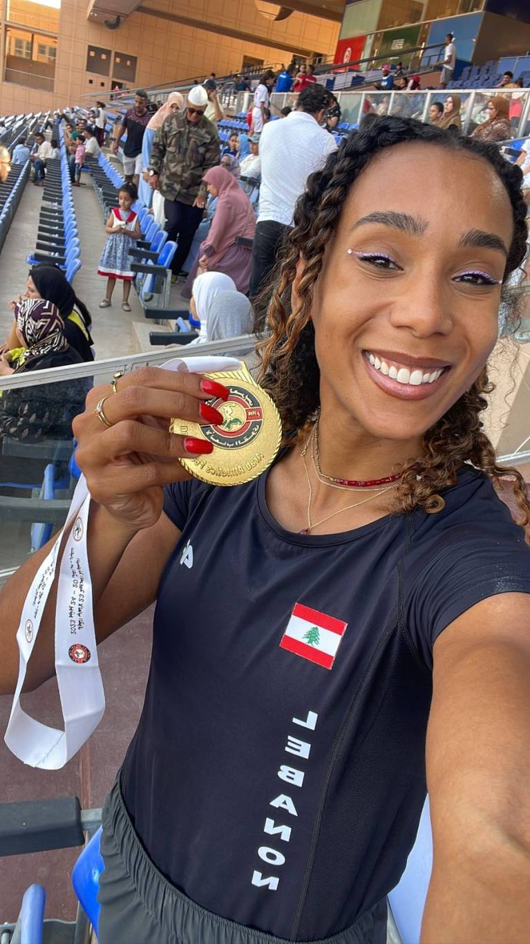 « Une grande fierté de remporter l'or sous les couleurs du Liban » - L ...
