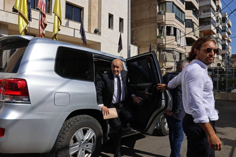 Optimisme prudent après la deuxième visite de Le Drian au Liban - L ...