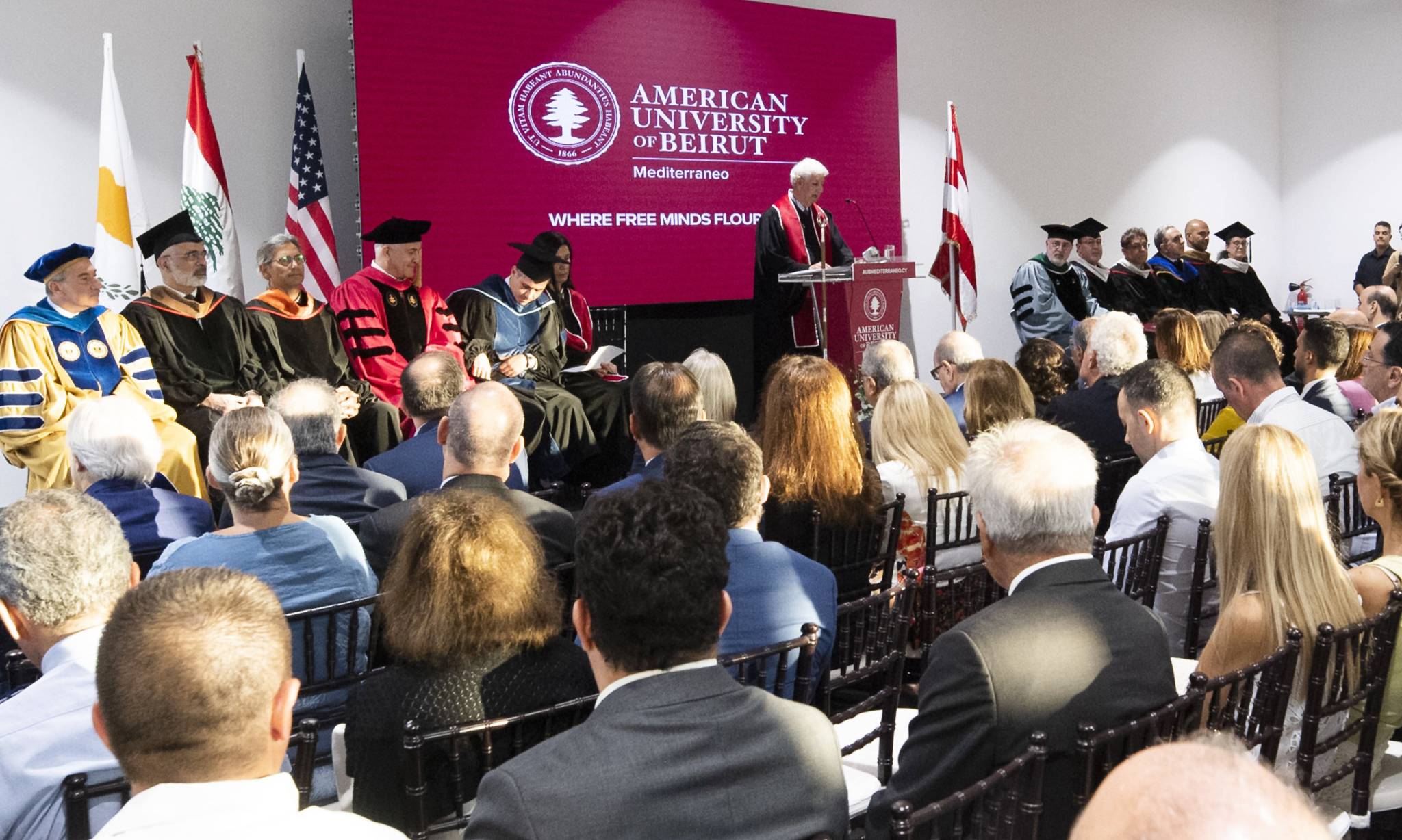 Cérémonie inaugurale de l’AUB Mediterraneo à Paphos, Chypre - L'Orient ...