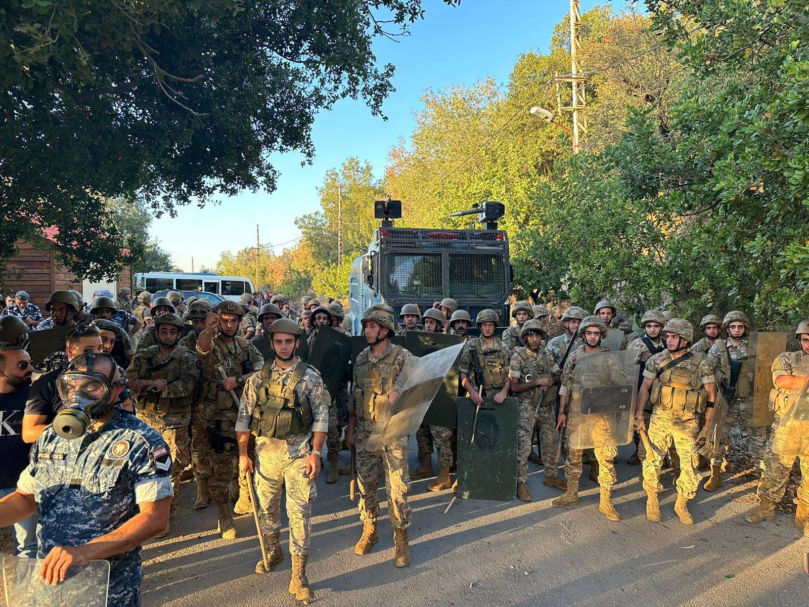 Tensions rise as Lebanon's Armenian community protest outside ...