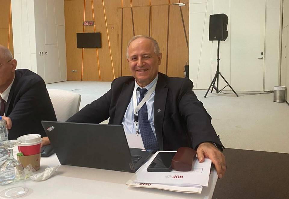 Le RP Salim Daccache s.j., président de la Conférence régionale de recteurs (C2R) Moyen-Orient ...