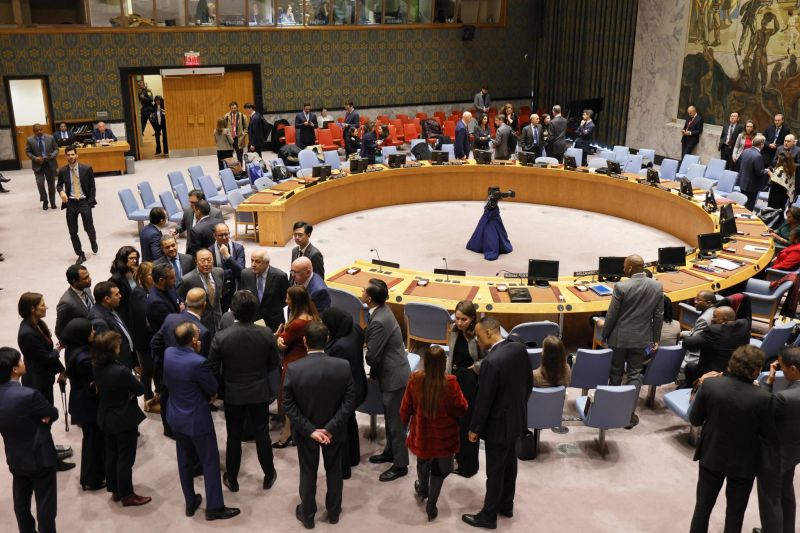 Un Security Council Due To Vote On Delayed Gaza Resolution Lorient Today