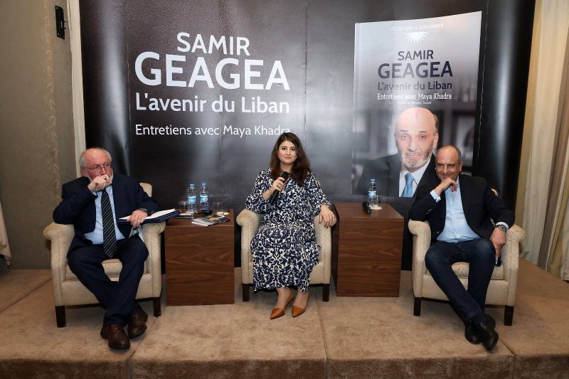 Signature de l’ouvrage de Maya Khadra, « Samir Geagea – L’avenir du ...