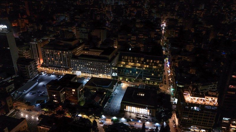 Les alentours de l’AUB et de l’AUBMC éclairés avec Rebirth Beirut - L ...