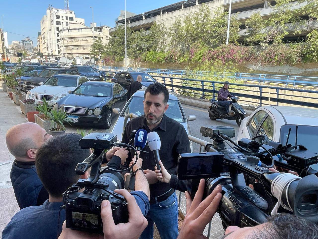 Journalist Firas Hatoum, producer of the controversial series 'Marhaba ...
