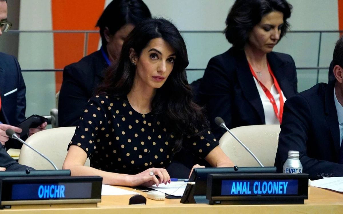 Amal Clooney supports ICC arrest warrant request - L'Orient Today