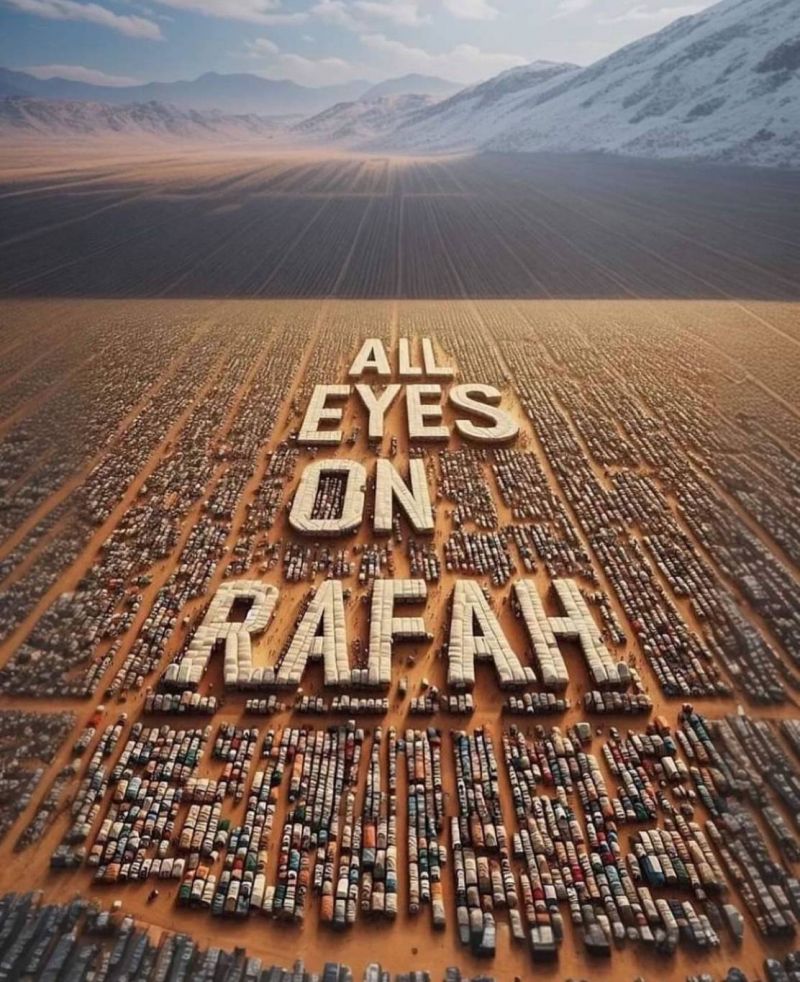 'All eyes on Rafah': What do we know about the viral image after the ...