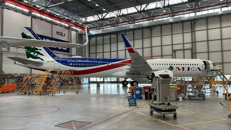 MEA will receive its 10th Airbus A321 Neo on Friday - L'Orient Today