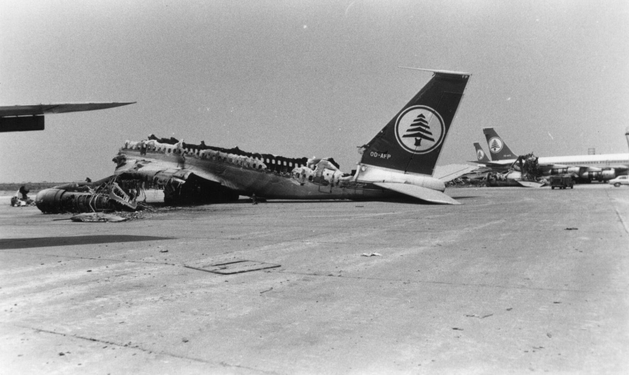 Quand l’Aéroport international de Beyrouth était la cible de frappes ...
