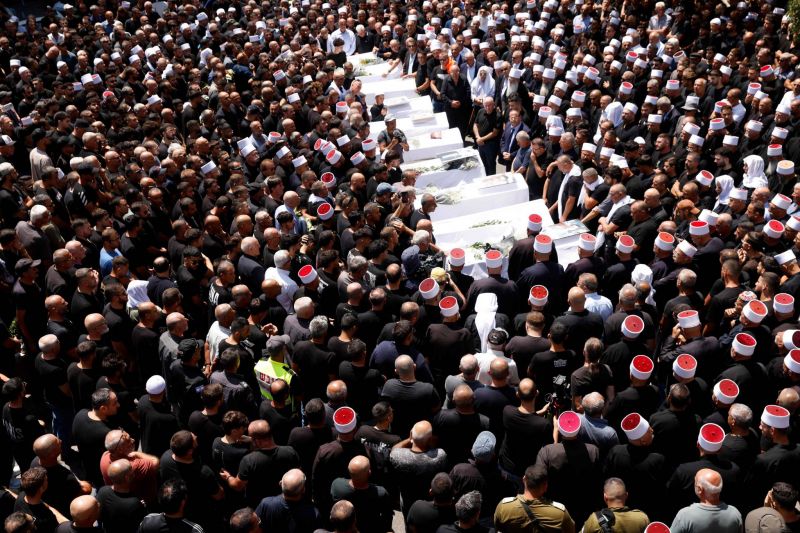 Majdel Chams, un bout de Golan annexé entre Israël et la Syrie - L ...
