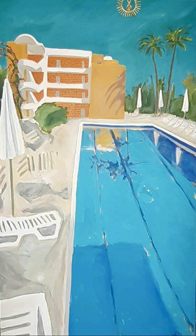 Rim el-Jundi : le « Bigger Splash » de David Hockney m’a posé un vrai ...