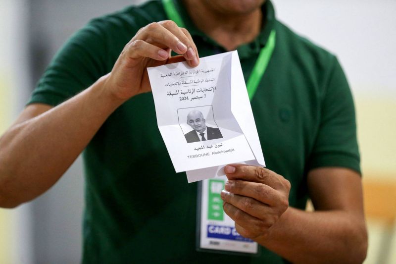 Présidentielle en Algérie : vote terminé en Algérie, Tebboune grand ...