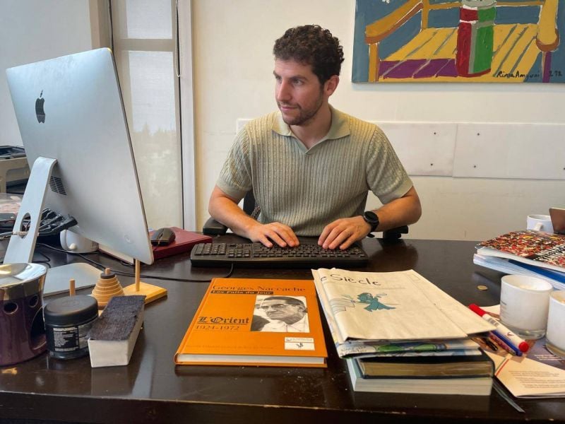 Guerre au Liban : notre co-rédacteur en chef, Anthony Samrani, a ...