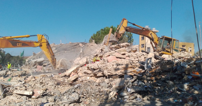 Residential buildings and businesses 'completely destroyed' in Kfar ...