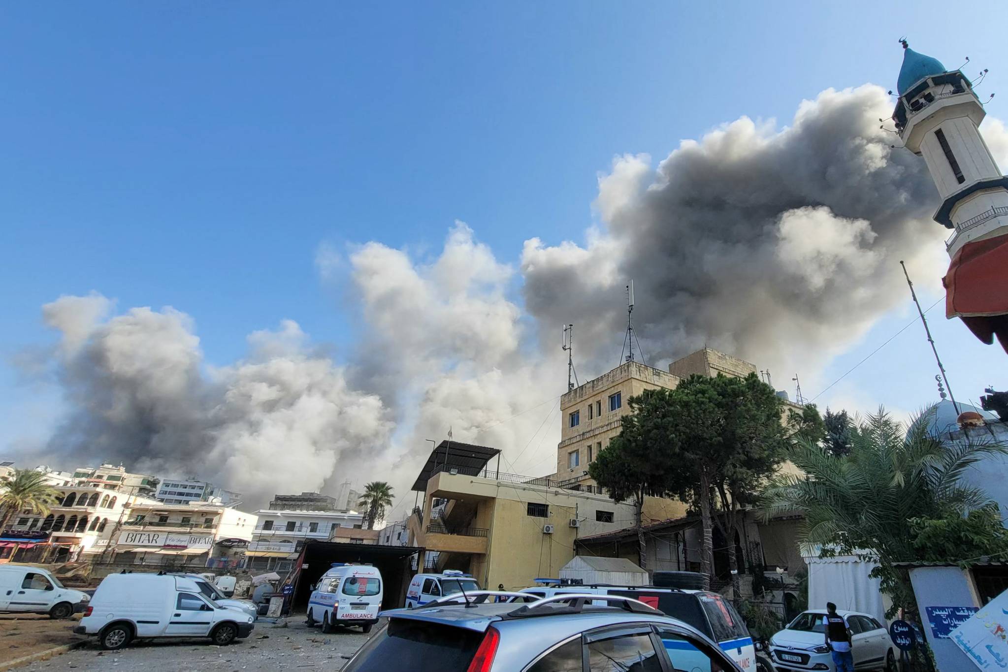 At least six dead in fifteen strikes on Nabatieh - L'Orient Today