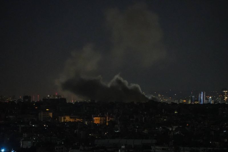 The Israeli army claims to have struck a 'Hezbollah intelligence ...