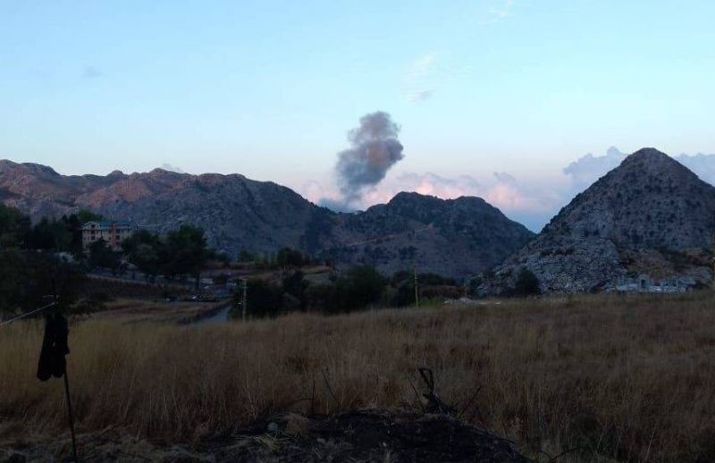 Israeli airstrike targets the Almat highlands in Jbeil - L'Orient Today