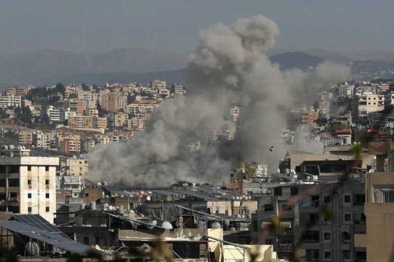 Frappe inédite sur Haret Saïda, un centre de secouristes visé à Aïn ...