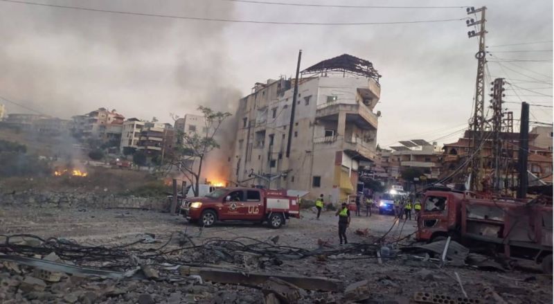 Israeli strike in Haret Saida kills eight people; deadly 24 hours for ...