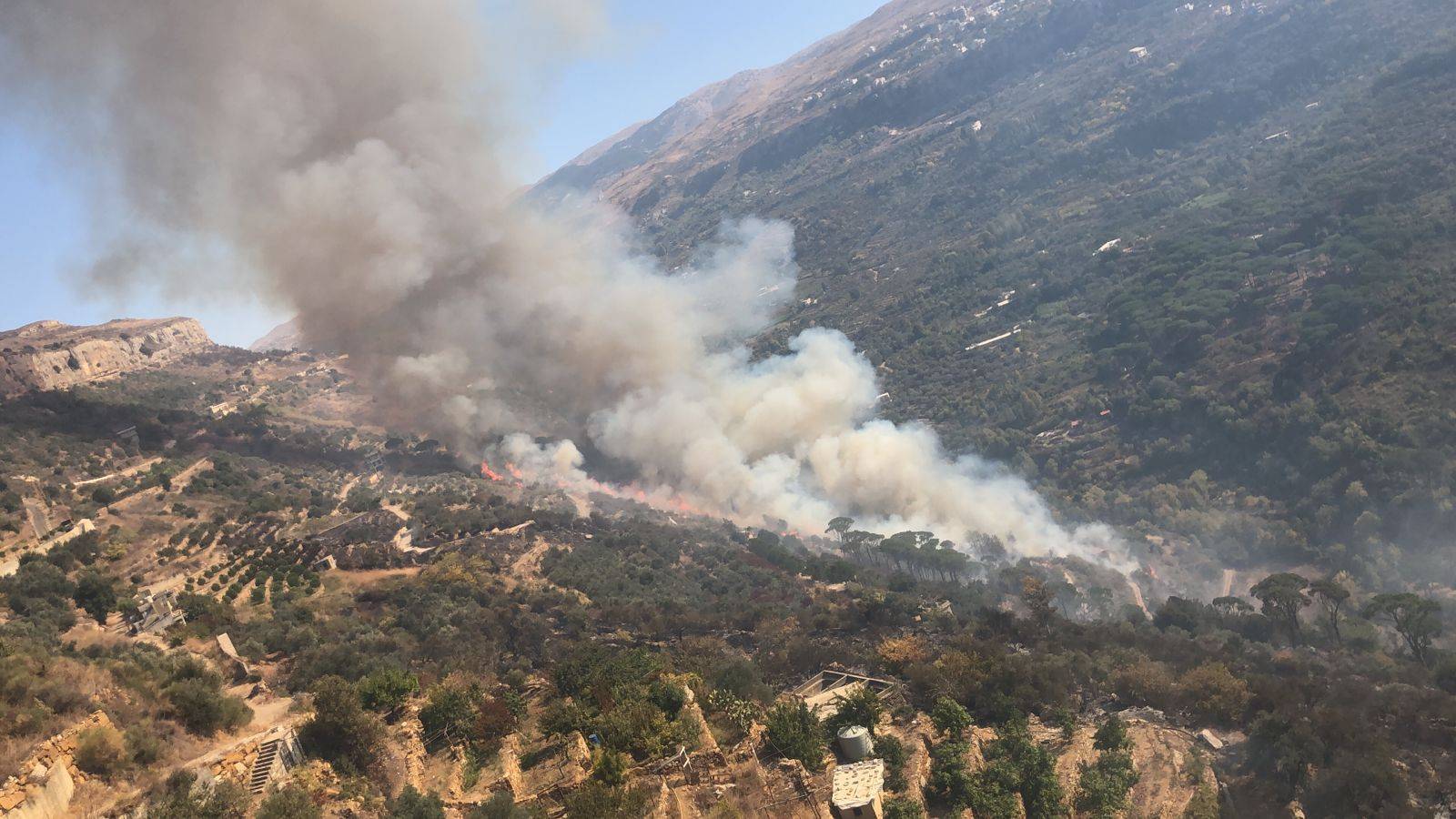 Lebanon's fire season peaks: Blazes erupt from North to South - L ...