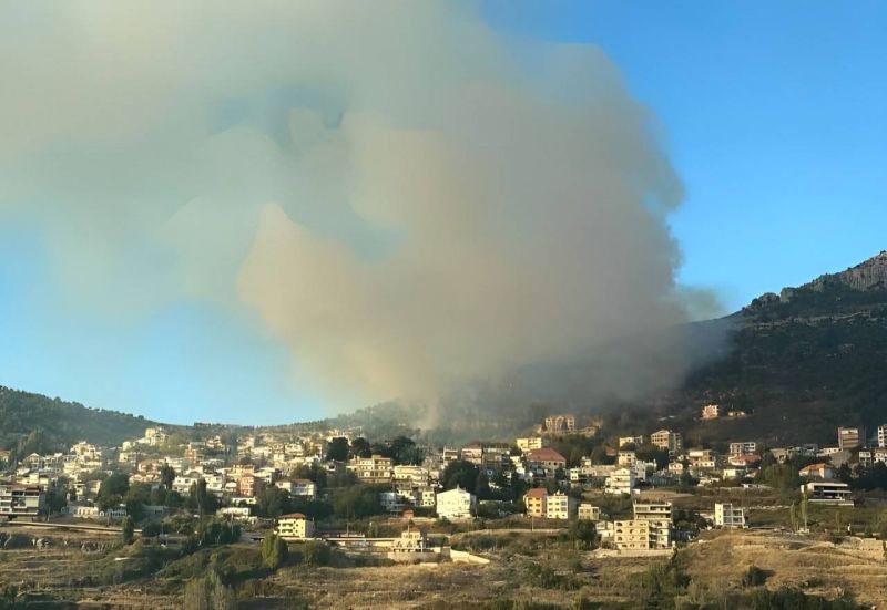 A dry October sends firefighters across Lebanon battling flames - L ...