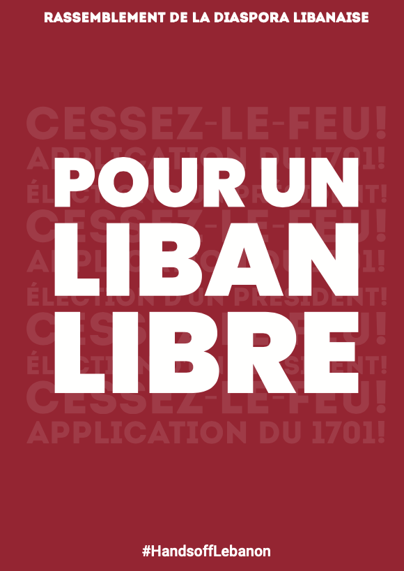 Rassemblement pour un Liban libre à Paris - L'Orient-Le Jour