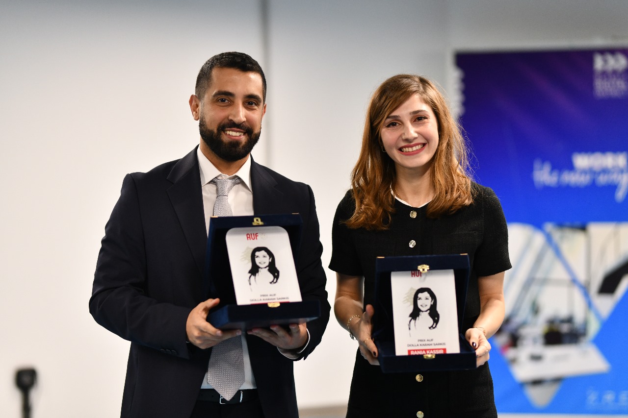 The AUF Dolla Karam Sarkis Prize awarded to two USJ researchers - L'Orient Today