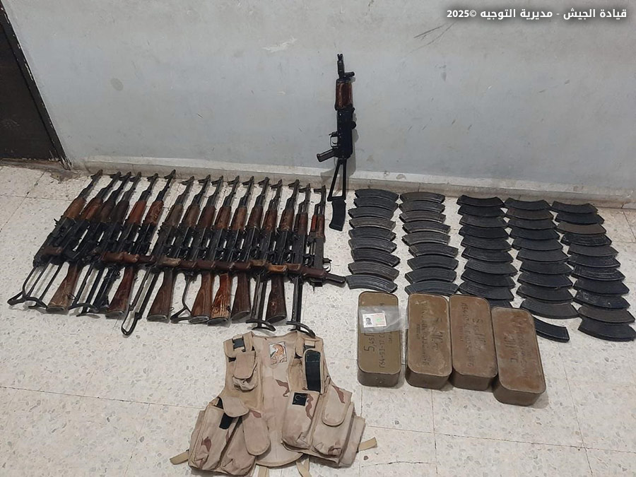 Lebanese Army arrests 89 people, seizes weapons and drugs - L'Orient Today