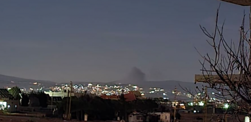 Israeli air force carries out 2 strikes in Janta, on border between ...