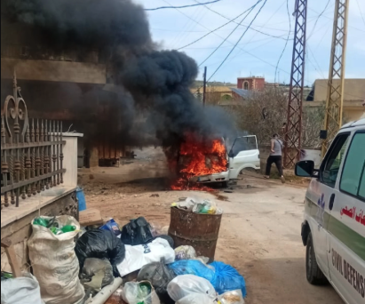 Deadly Israeli drone strike in Yohmor al-Shaqif, southern Lebanon - L ...