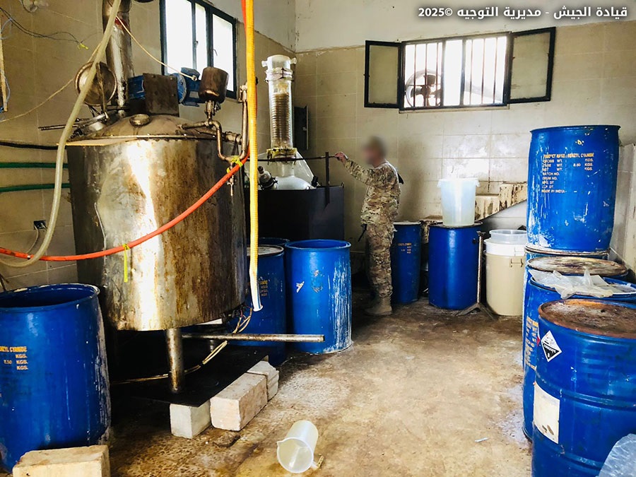 Lebanese Army dismantles captagon factory in Hermel - L'Orient Today