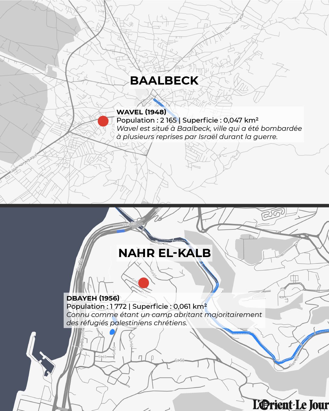 Les camps de réfugiés palestiniens au Liban : en cartes et images - L ...