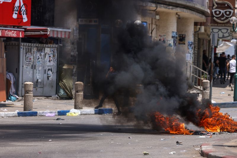 Vaste opération militaire israélienne à Naplouse, en Cisjordanie ...