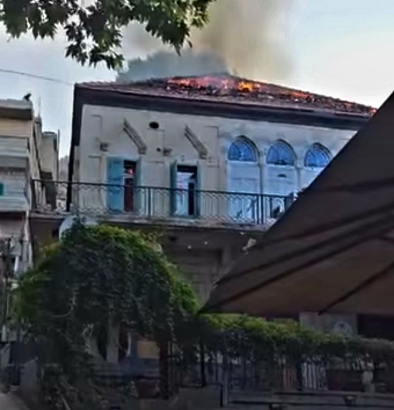 Important incendie à l'hôtel « Karaz » à Ehden - L'Orient-Le Jour