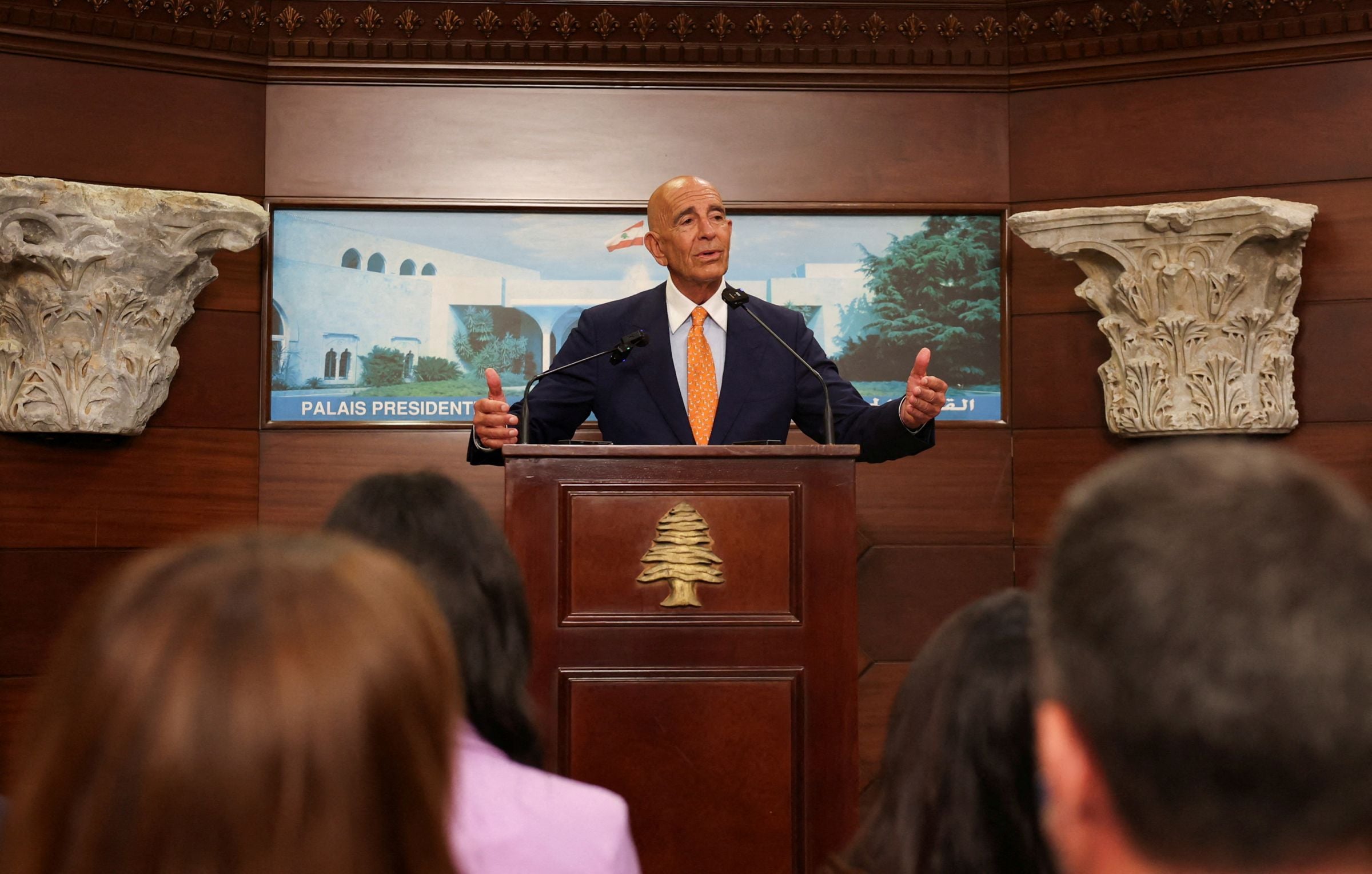 Tom Barrack in Beirut: Lebanon (barely) manages its balancing act - L ...