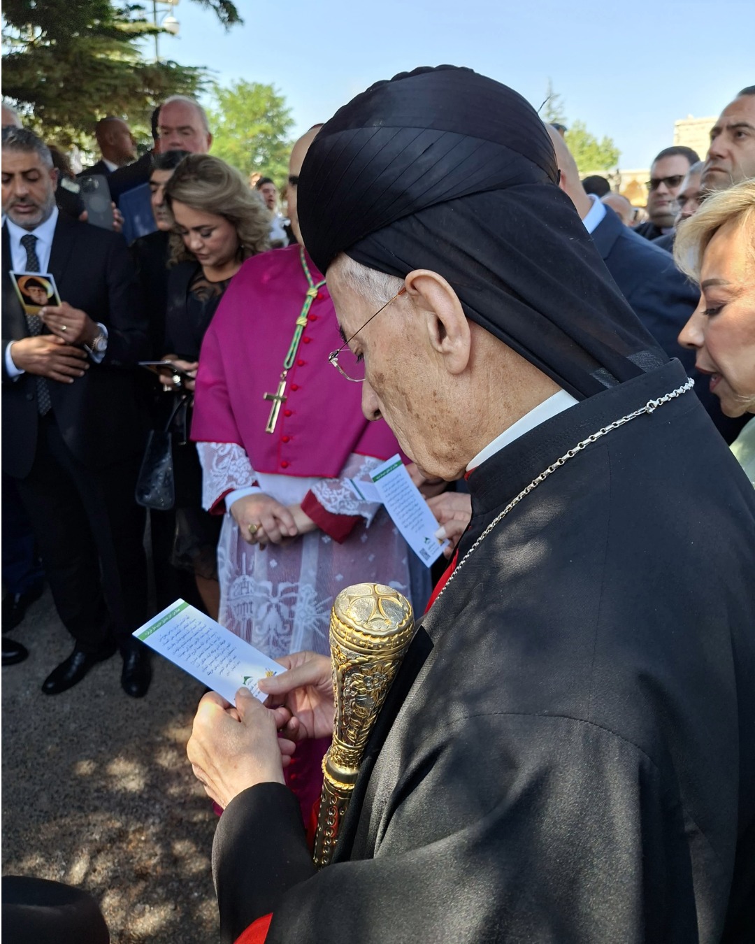 Inauguration de la première section de Darb Mar Charbel, pour marcher ...