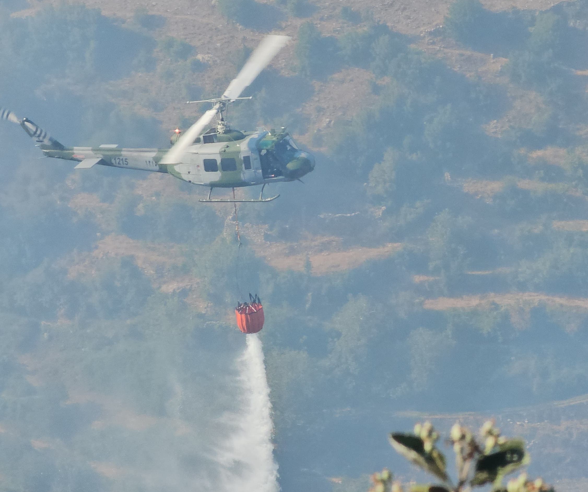 Lebanese Army helicopters deployed to extinguish fire in Qala forest ...