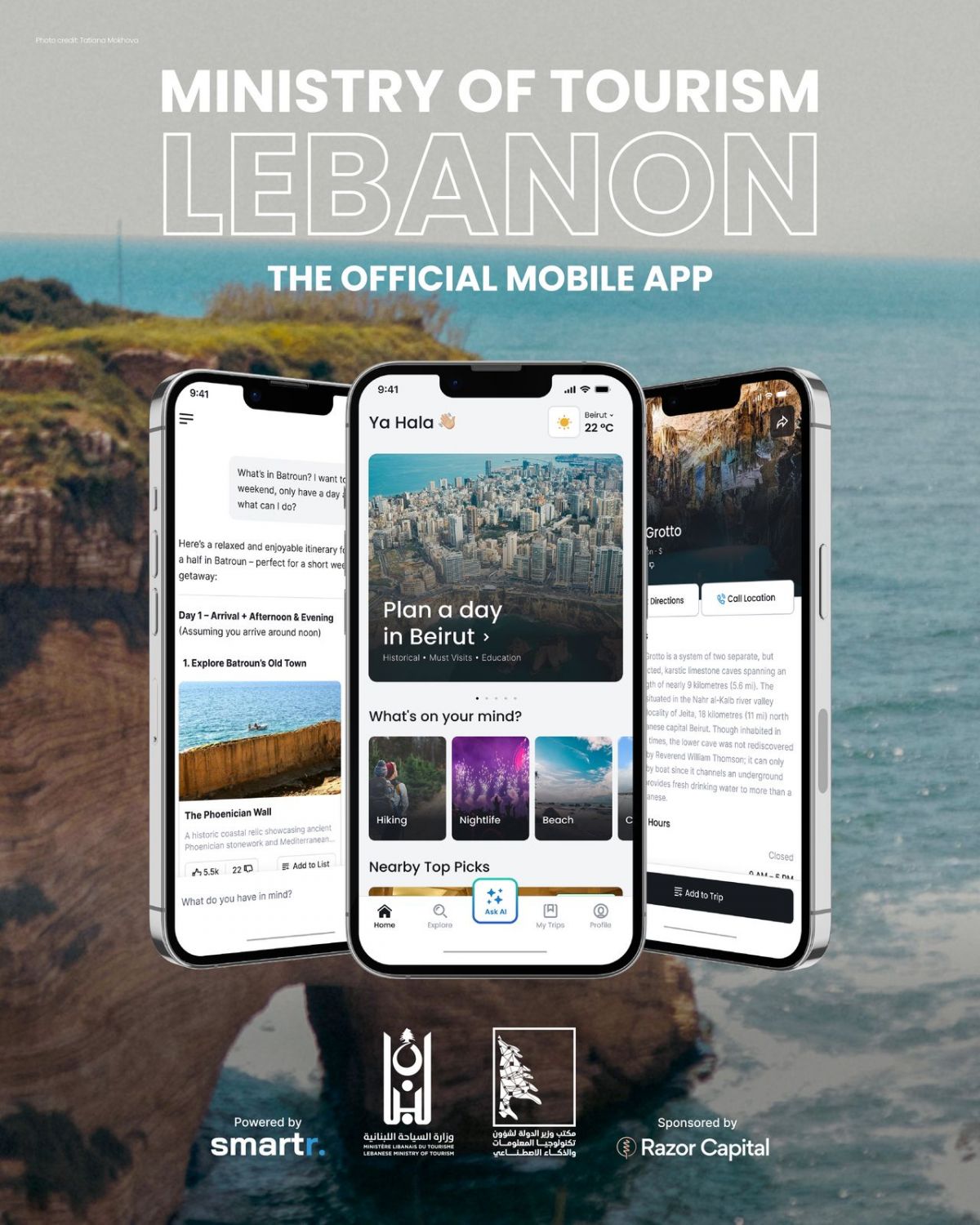 Ministry of Tourism launches its 'smart tourism app' - L'Orient Today