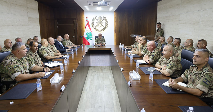 Rodolphe Haykal assure que l’armée réussira sa mission « en tenant ...