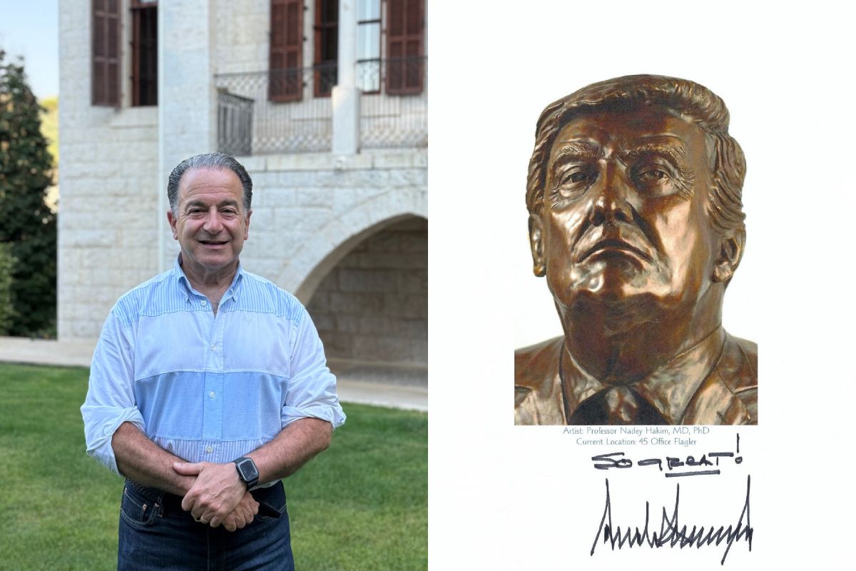 Lebanese Nadey Hakim, from the first hand transplant to the bust of ...