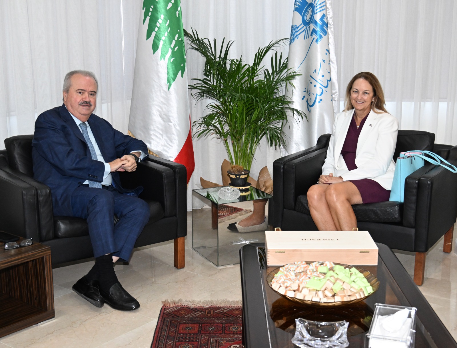 Tournée d’adieux de l’ambassadrice américaine Lisa Johnson au Liban - L ...