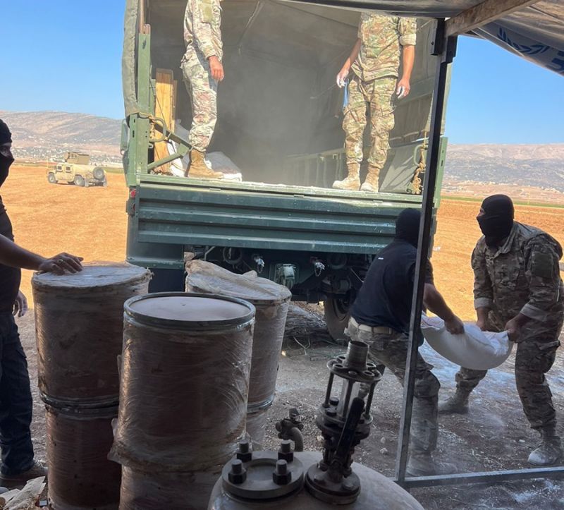 Lebanese Army announces seizure of 64 M captagon pills in major anti ...