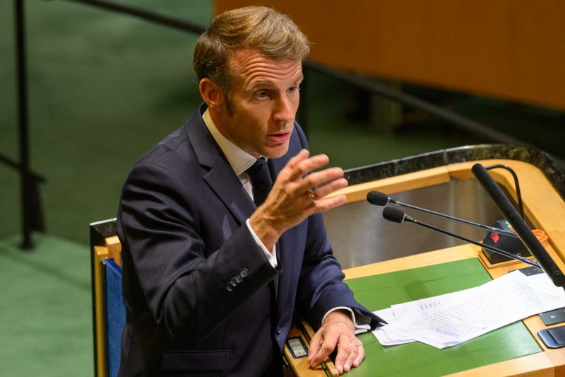 A l'ONU, Macron met en garde contre « le risque de voir la loi du plus fort l'emporter » - L ...