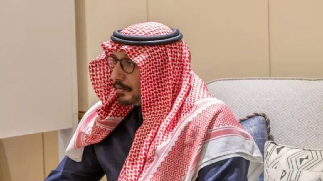 Yazid bin Farhan received by Aoun - L'Orient Today